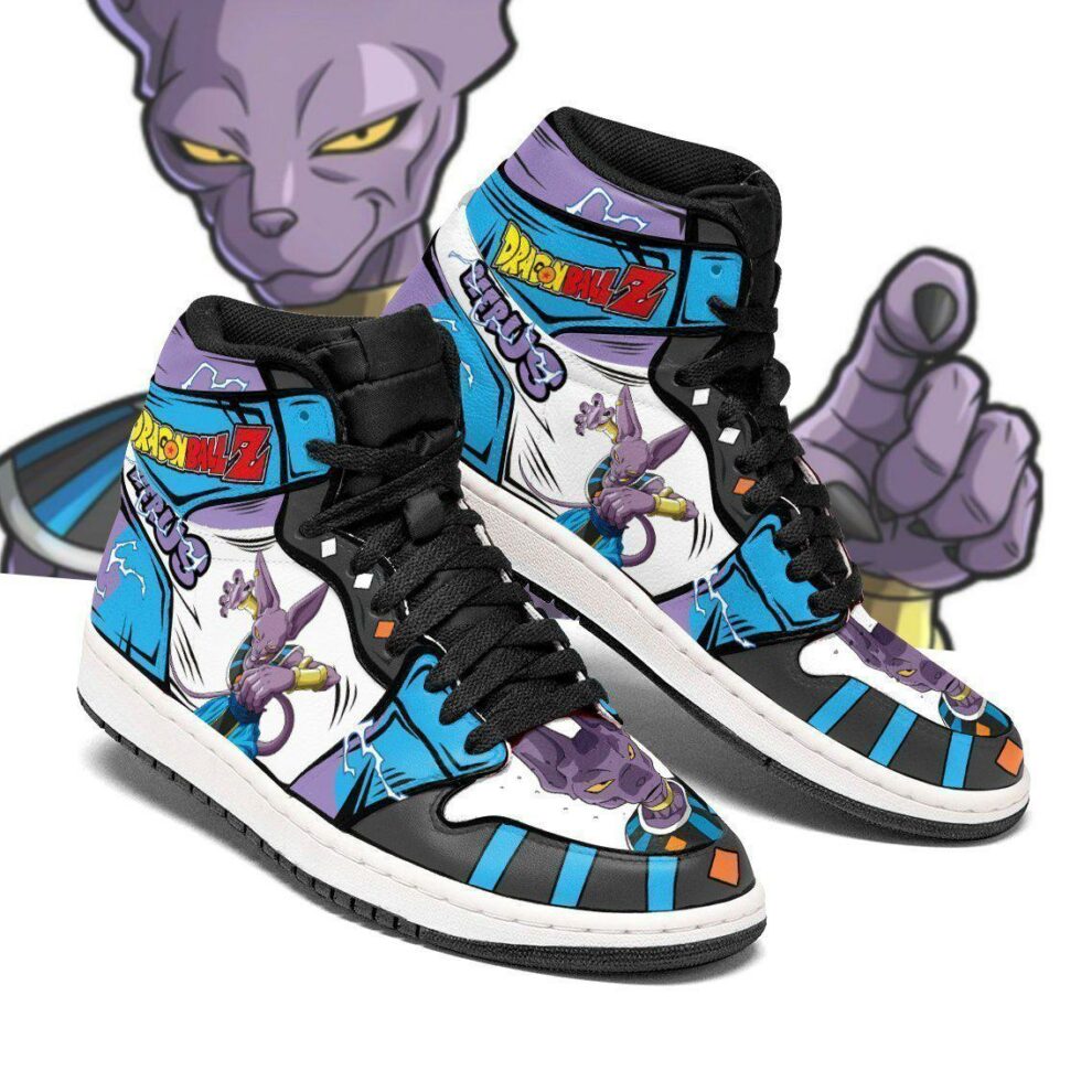 Beerus Dragon Ball Super Anime Sneakers Fan Gift MN04 - Saiyanstore.com