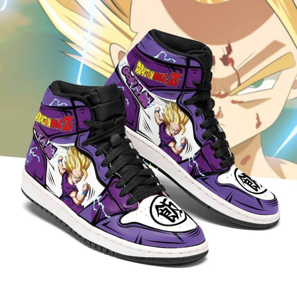 Gohan Shoes Boots Dragon Ball Z Anime Sneakers Fan Gift MN04 ...