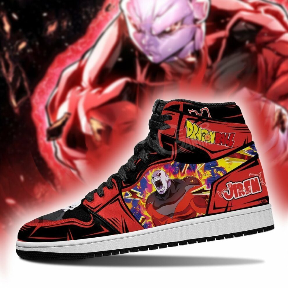 Jiren Power Sneakers Dragon Ball Super Anime Shoes Fan Gift Idea MN05 ...