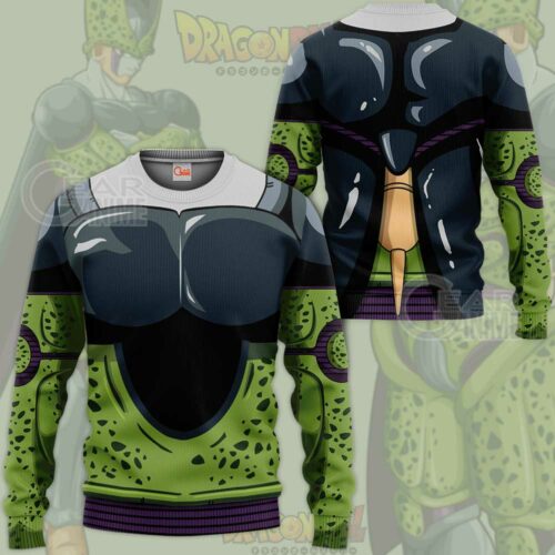 Perfect Cell Dragon Ball Costume Anime Hoodie Shirt - Saiyanstore.com