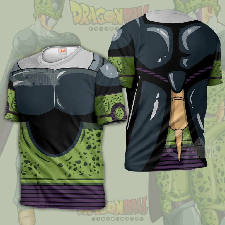 Perfect Cell Dragon Ball Costume Anime Hoodie Shirt - Saiyanstore.com