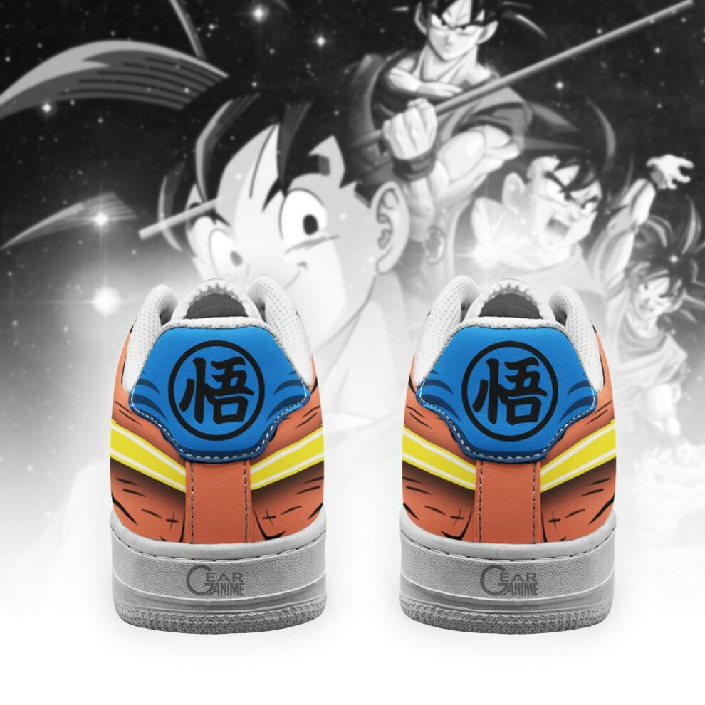 DBZ Goku Air Sneakers Custom Skill Dragon Ball Anime Shoes ...