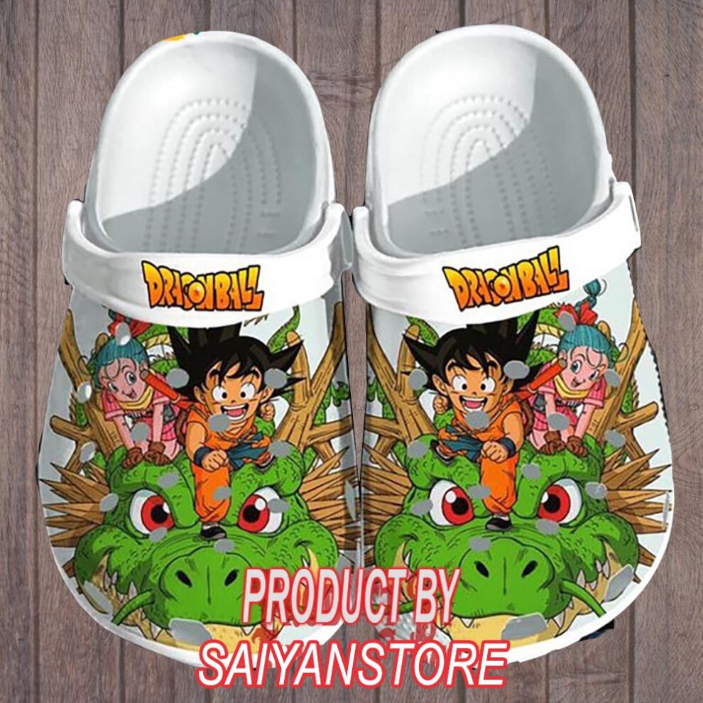 Goku, Bulma and Shenron Crocs Shoes - Saiyanstore.com
