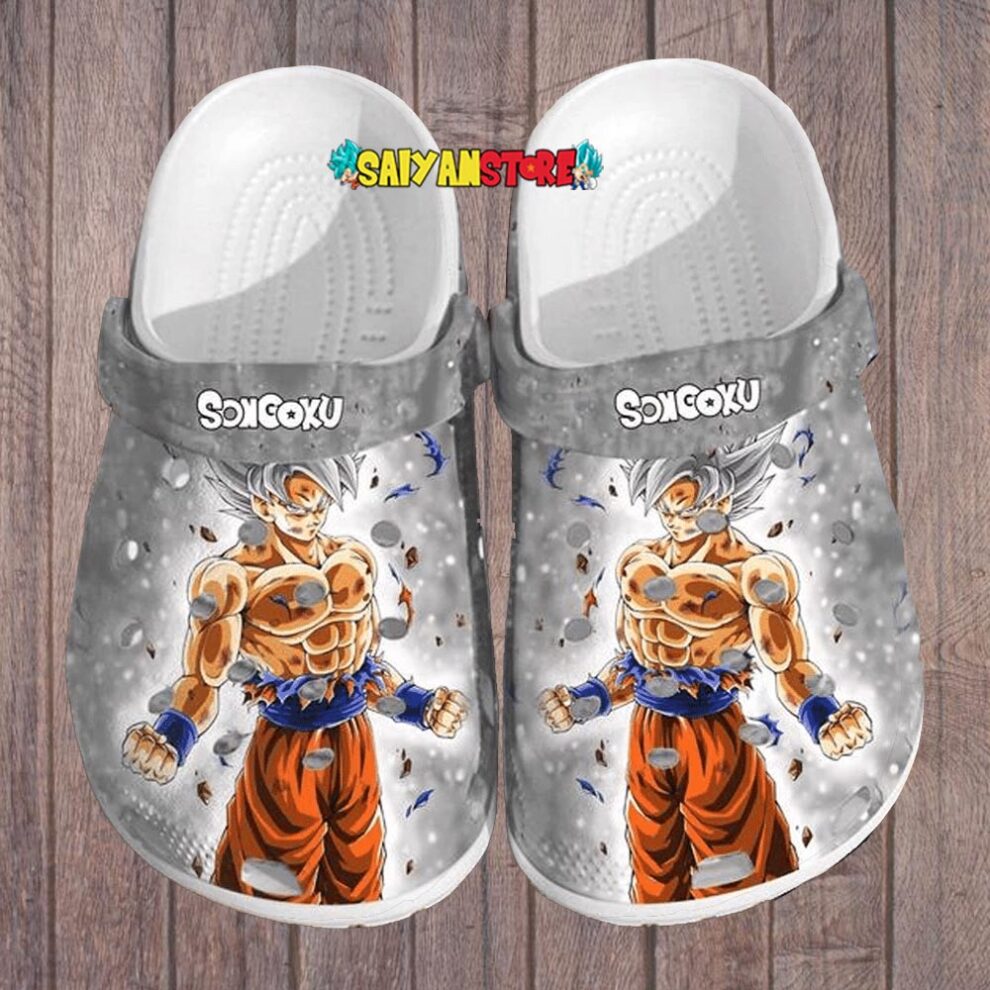 Goku Ultra Instinct Crocs Clog Shoes - Saiyanstore.com