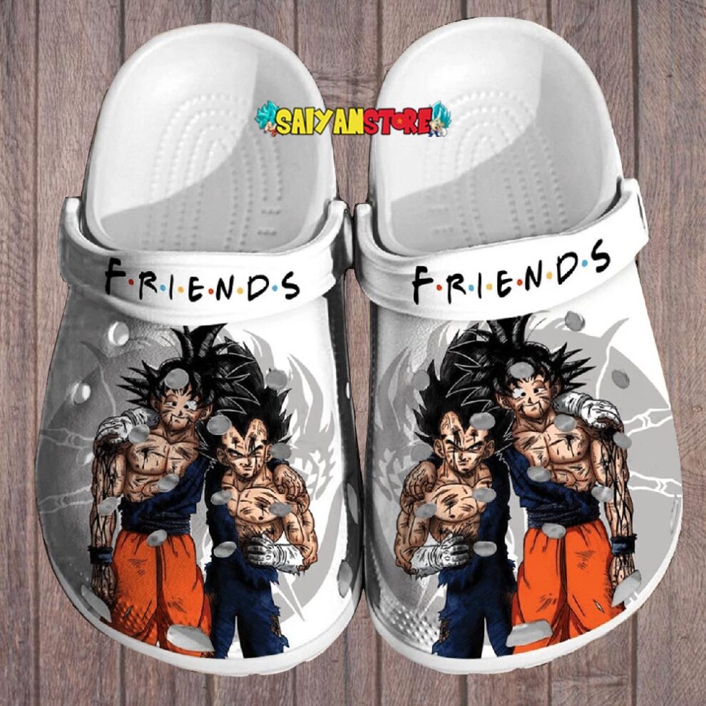 Goku and Vegeta Friendship Crocs Clog - Saiyanstore.com